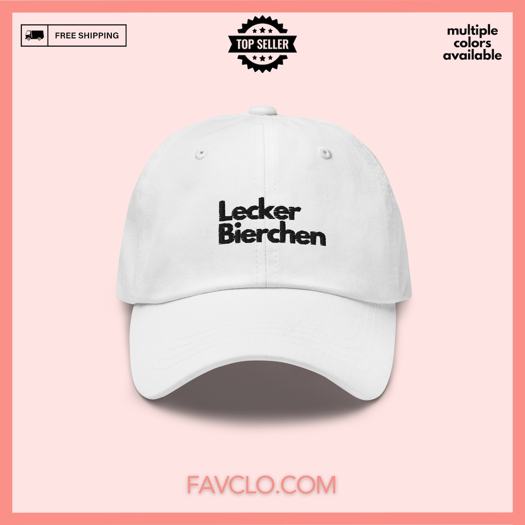 Lecker Bierchen Unisex Cap Hat Funny Beer Lover Cap Hat Drink ...