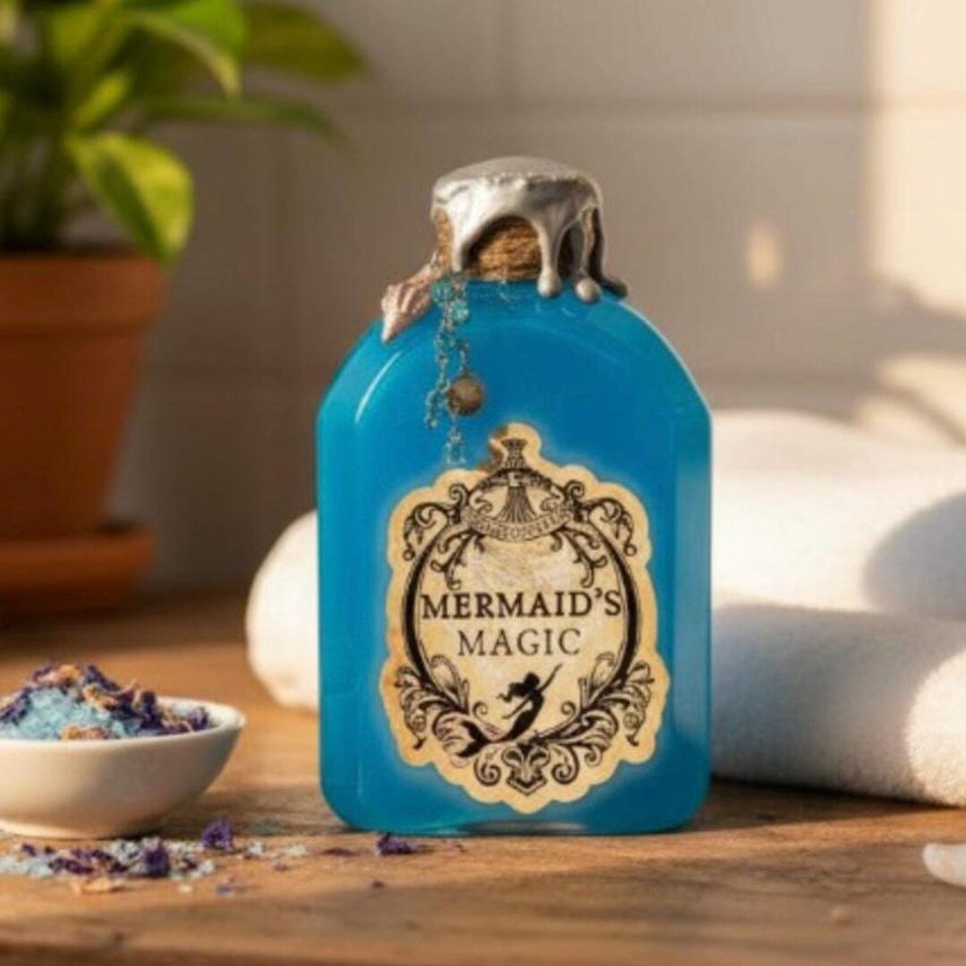 Mermaid Magic Decorative Potion Bottle. *customer Favourite!* ASMR ...