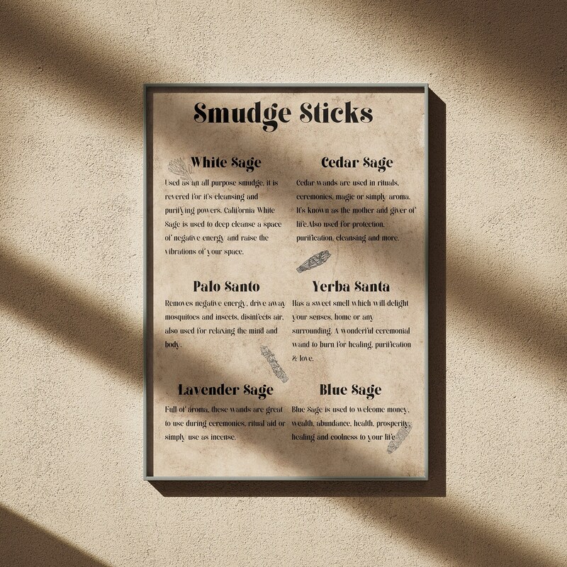 Smudge Sticks - Etsy