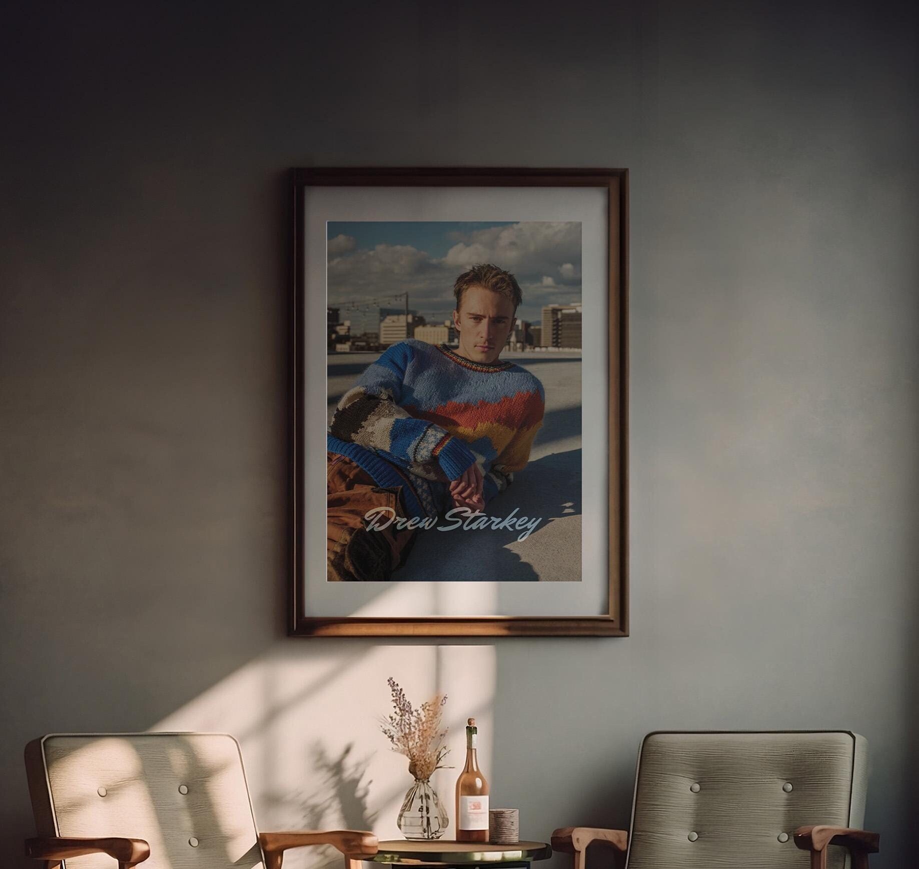 Drew Starkey Aesthetic Poster / Room Decor Wall Art / Poster Gift ...