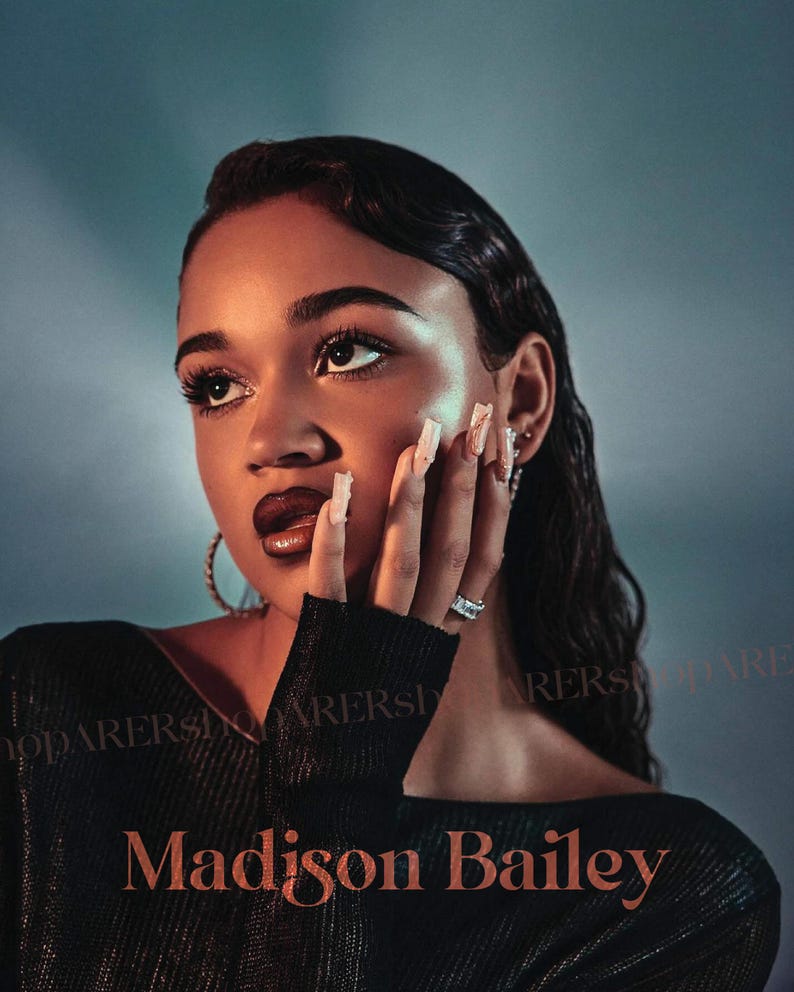 Madison Bailey Aesthetic Poster / Room Decor Wall Art / Poster Gift ...