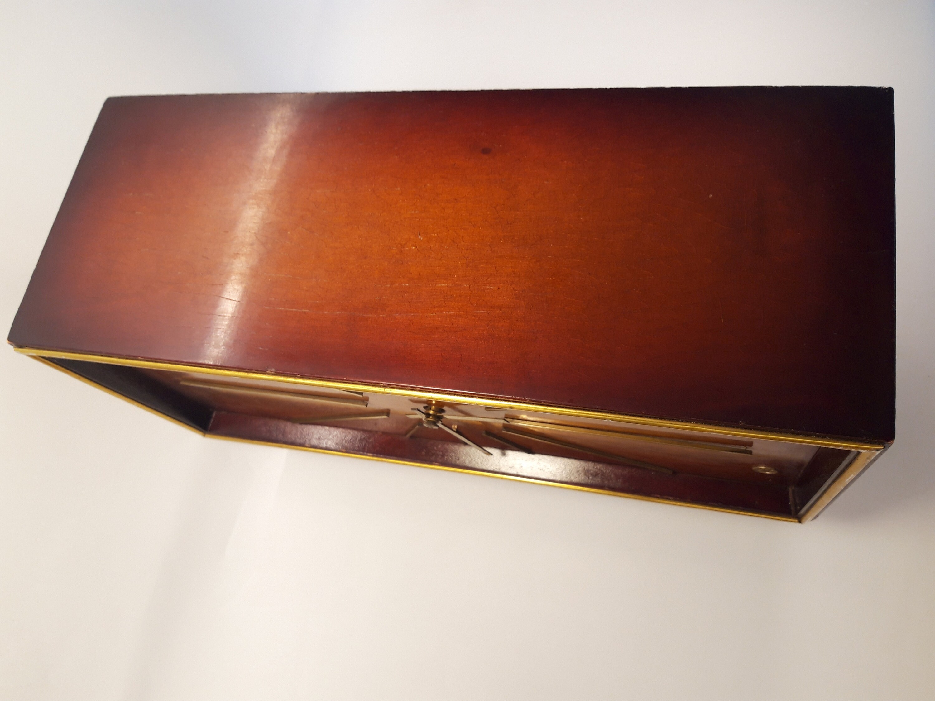 Mid Century Modern Mantel Clock / Weimar Clock / Wind up Clock - Etsy