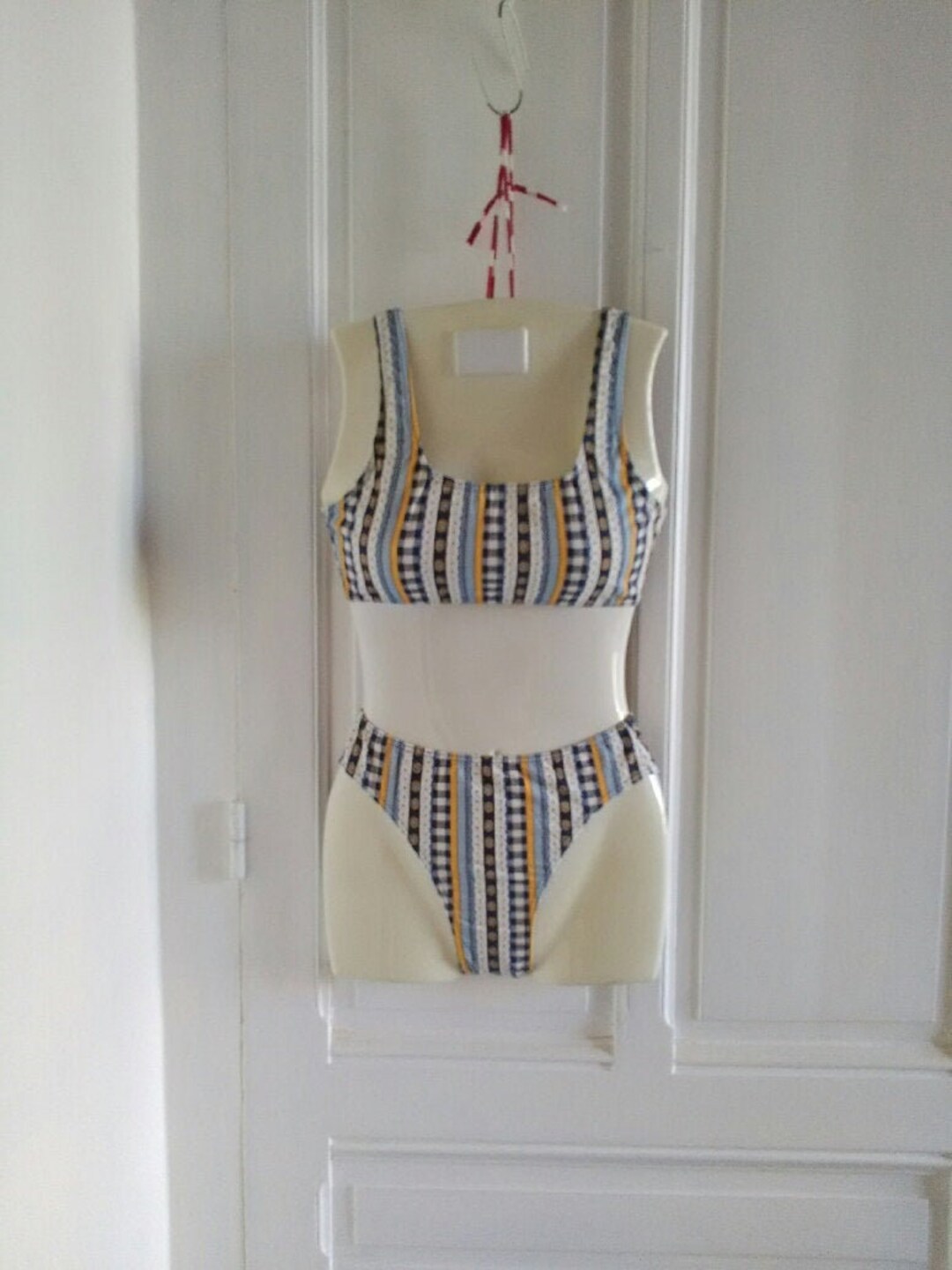 Girls Vintage Two-piece Bathing Suit - UNUSED With Tag, Swimming Suit ...