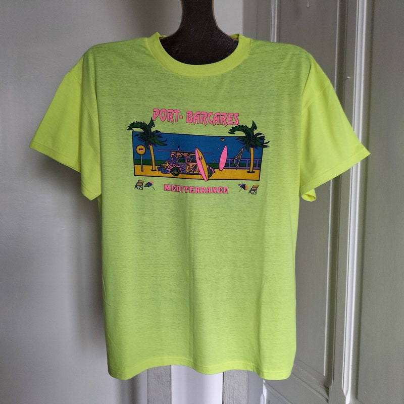 Neon Tshirt - Etsy