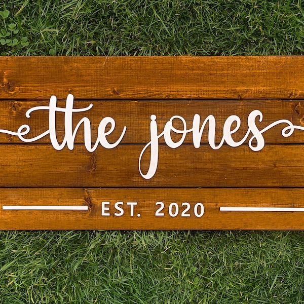 The Jones Metal Sign - Etsy