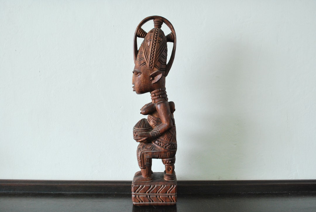 Yoruba Fakeye Carved Wood Figure - Ajere Ifa - Nigeria - Etsy
