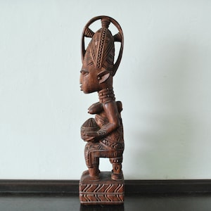 Yoruba Fakeye Carved Wood Figure - Ajere Ifa - Nigeria - Etsy