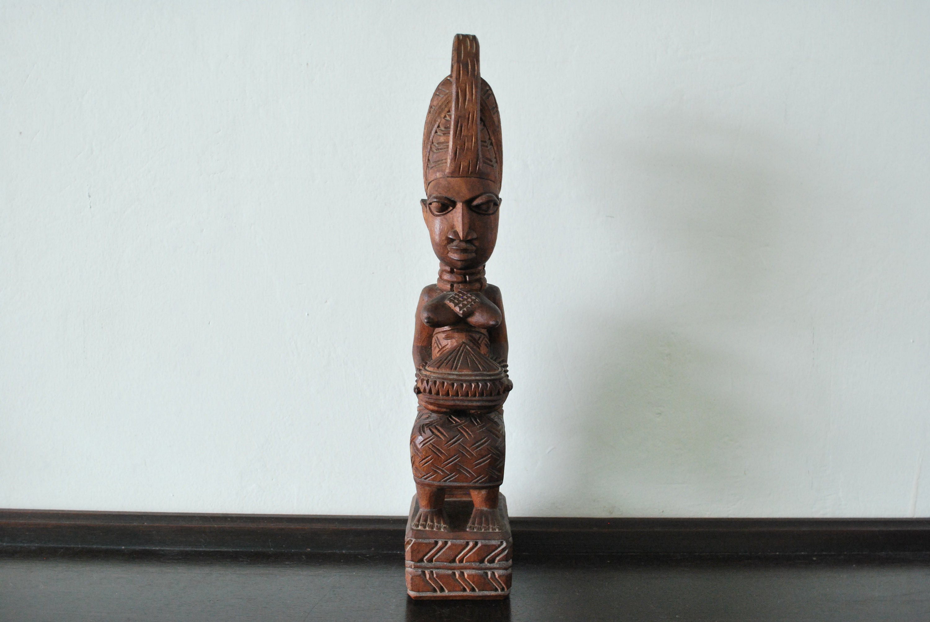 Yoruba Fakeye Carved Wood Figure - Ajere Ifa - Nigeria - Etsy