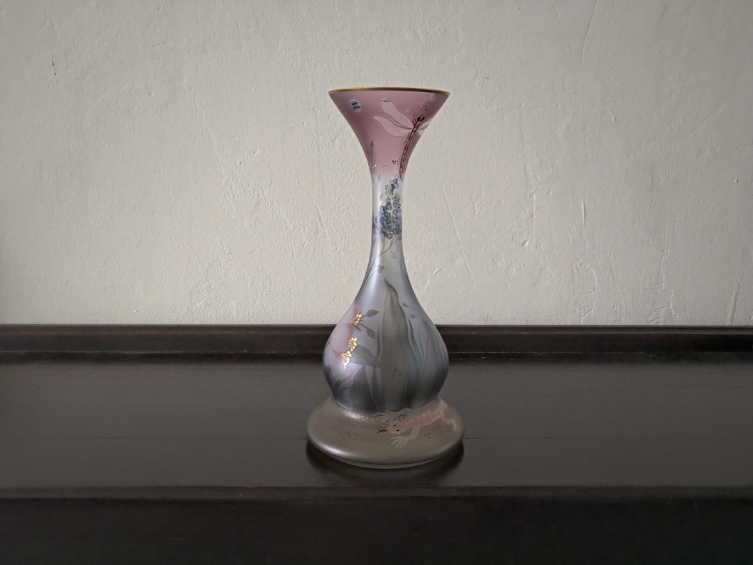 Vintage Art Deco Style Austrian Design Kisslinger Vase. Handpainted ...