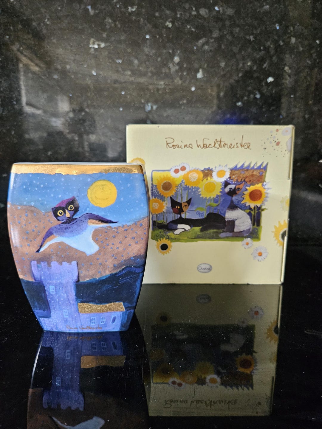 Rosina Wachtmeister Goebel Vase. Limited Edition Aria Della Luna. - Etsy