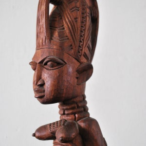Yoruba Fakeye Carved Wood Figure - Ajere Ifa - Nigeria - Etsy