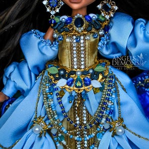 OOAK Altar Doll Goddess Ishtar Isis Inanna Monster High Doll Kleo G3 - Etsy