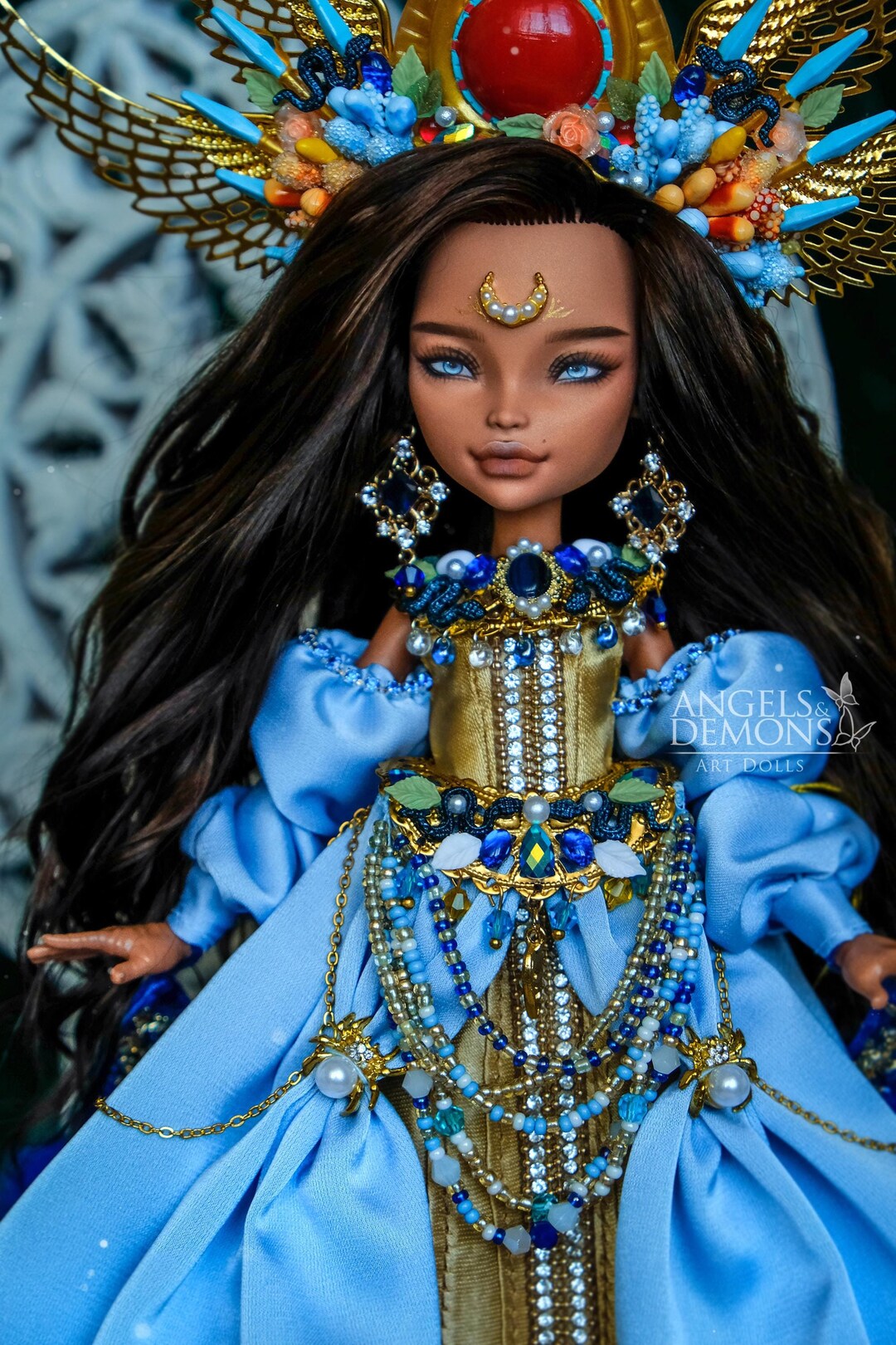 Available! OOAK Altar Doll Goddess Ishtar Isis Inanna Monster High Doll ...