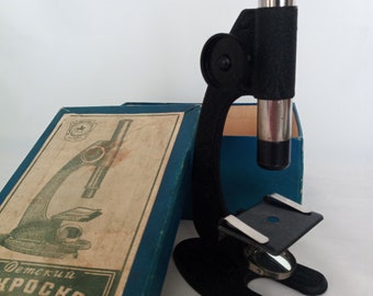 Soviet Microscope - Etsy