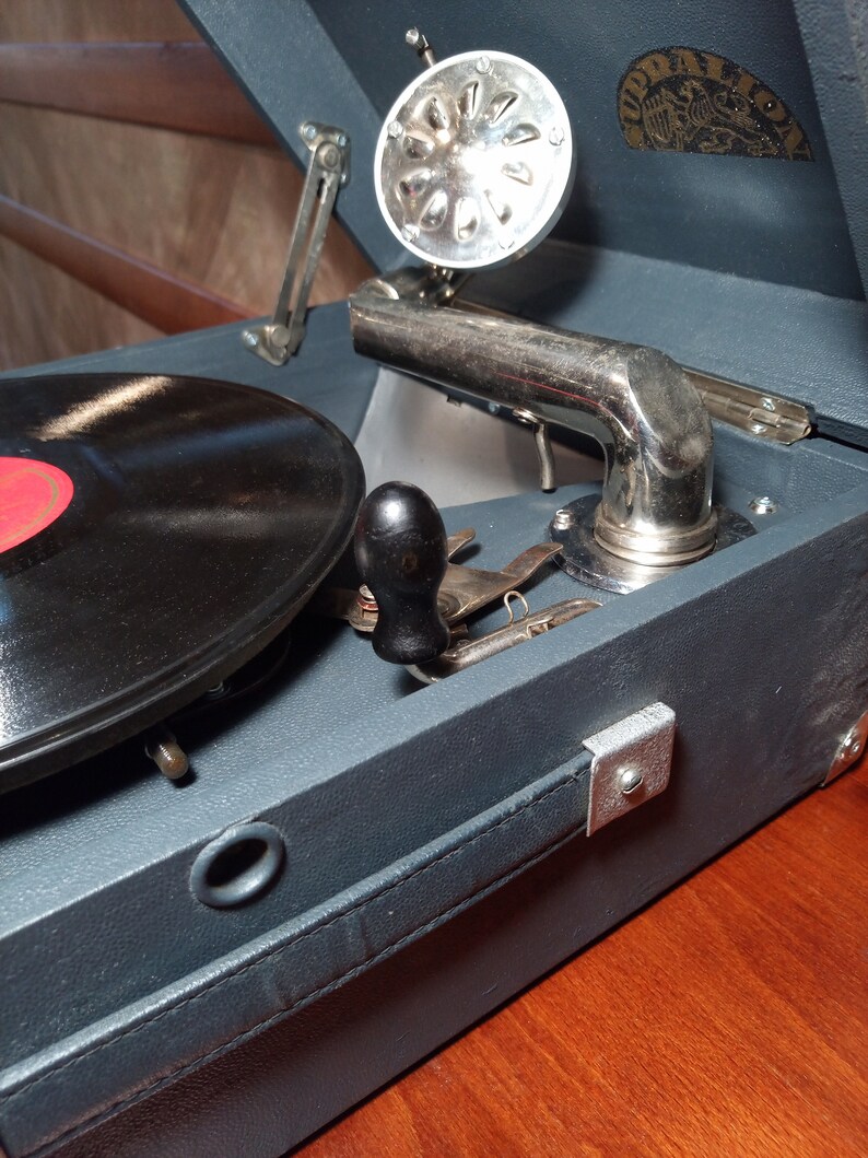 A Working Gramophone After Repair and Cosmetic Restoration. - Etsy