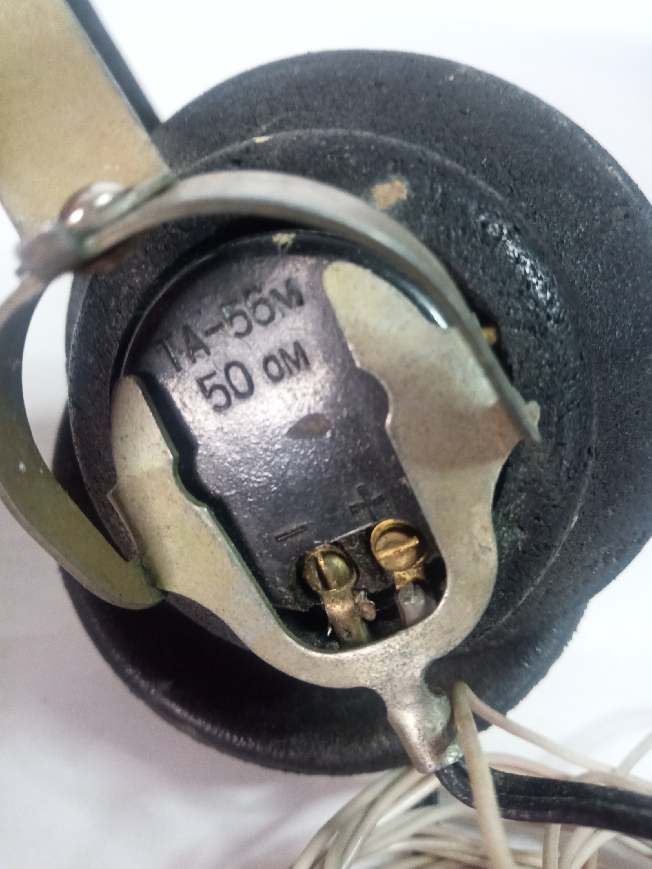 Antique Rare Military High Impedance Headphones OKTAVA TA-56M 50 Om - Etsy