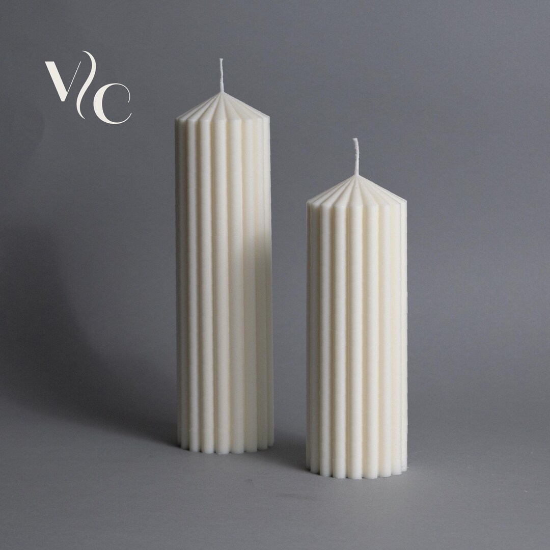 Classic Straight Table Candle Set of 2, Decor Candle Set, Luxury Extra ...