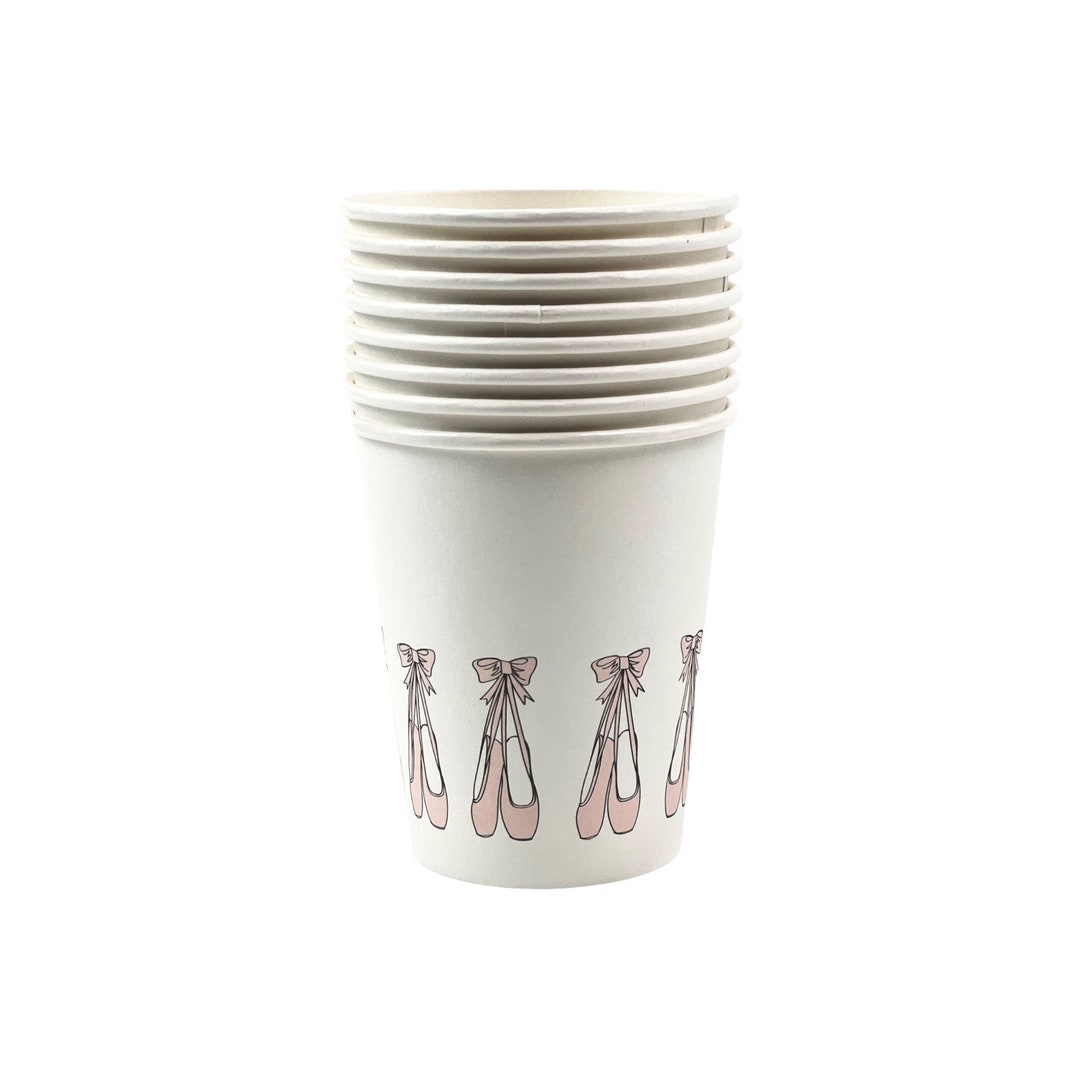 Ballerina Paper Party Cup Ballerina Birthday Party Decorations Party ...