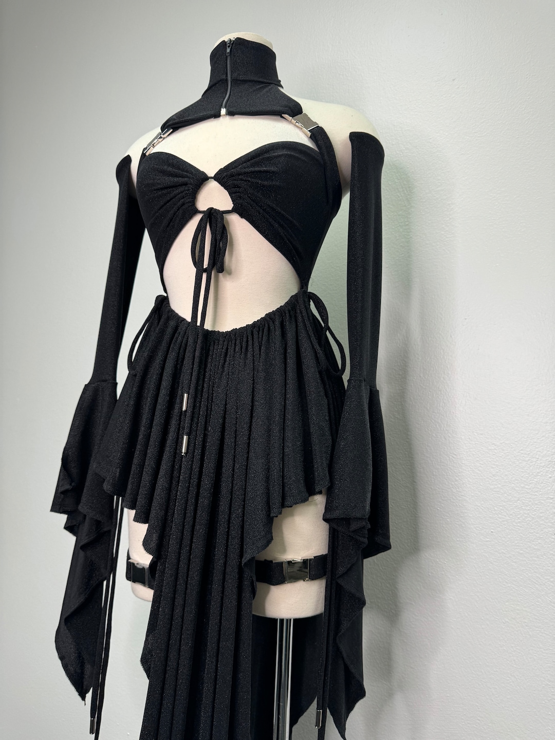 Fairy Goddess Rave Set, Festival Outfit, Rave Dress, Rave Clothing ...