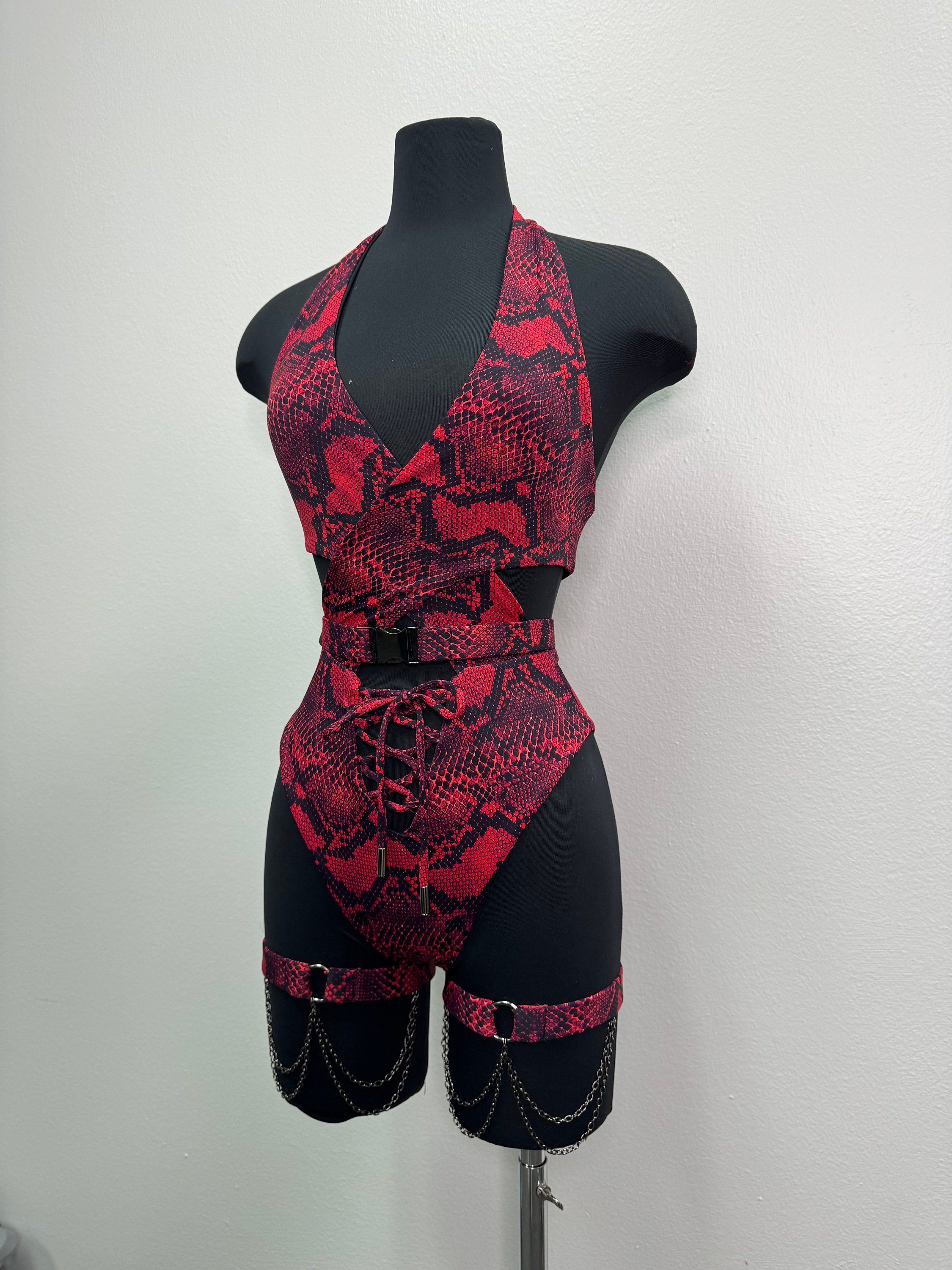 Cobra Rave Set, Festival Outfit, Rave Outfit Set, Festival Set ...