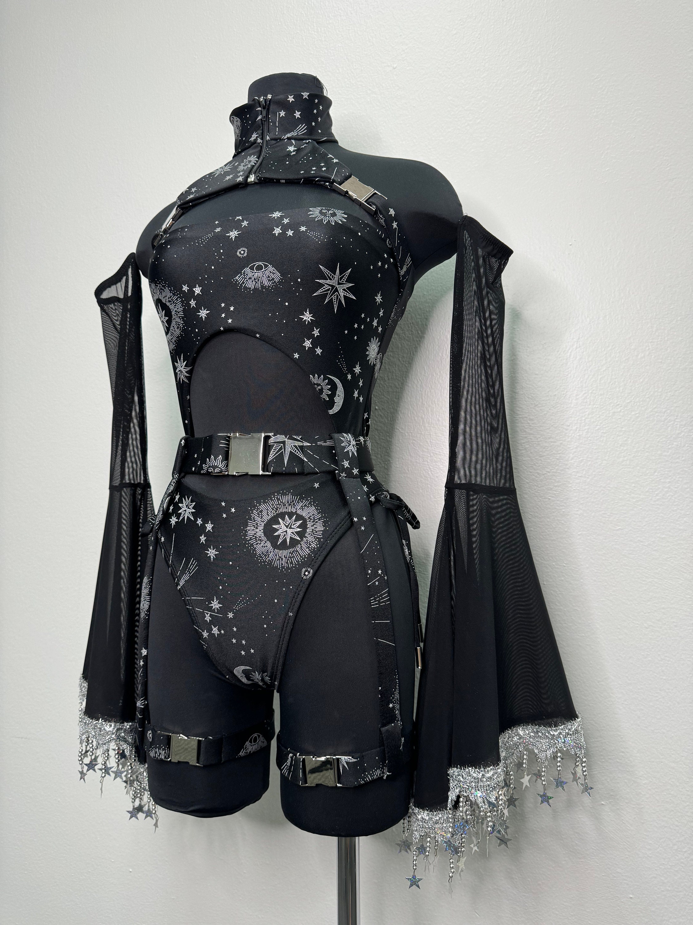 Dakota Cosmo Rave Set, Festival Outfit, Rave Suit, Rave Clothing, Rave ...