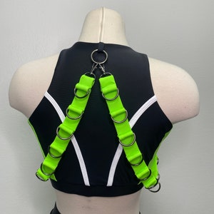 Rave Harness Set, Rave Set, Neon Rave Set, Harness, Rave Outfit, Gear ...
