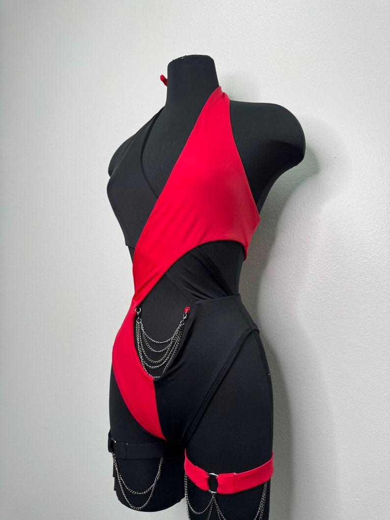 Nyx Rave Set, Rave Set, Rave Clothing, Ninja Cosplay Set - Etsy