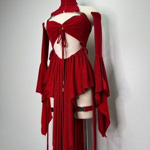 Fairy Goddess Rave Set, Festival Outfit, Rave Dress, Rave Clothing ...