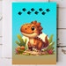 Printable Kids Wall Art Cheeky Monster Artwork Poster Print Childrens ...