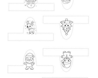 Printable Christmas Mazes - Colouring in Activity Sheets Educational ...
