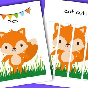 Printable Woodland Animal Activity Sheets Count to 20, Educational Game ...