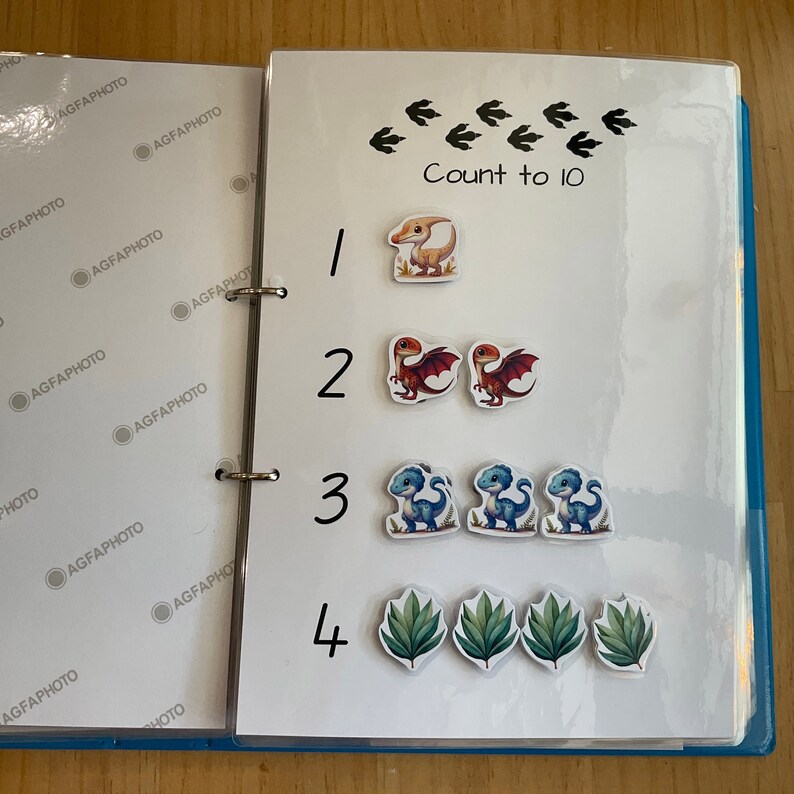 Printable Dinosaur Activity Sheets - Count to 10, Educational Game Home ...