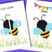 Printable Woodland Activity Sheet - Bee Puzzle Educational Game Home ...