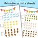 Printable Woodland Animal Activity Sheets - Count to 20, Educational ...