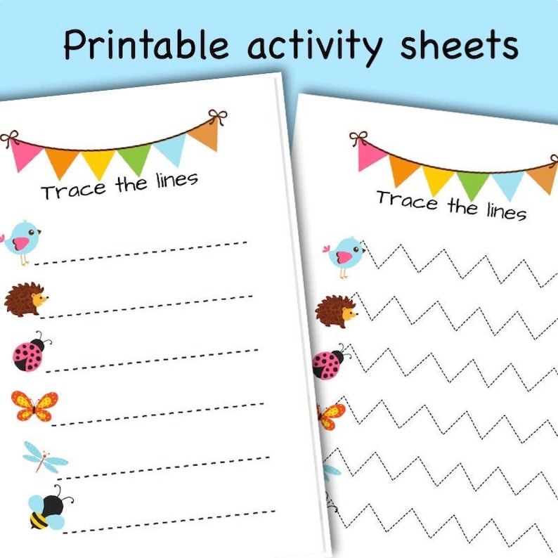 Printable Woodland Animal Activity Sheets - Shapes, Educational Game ...