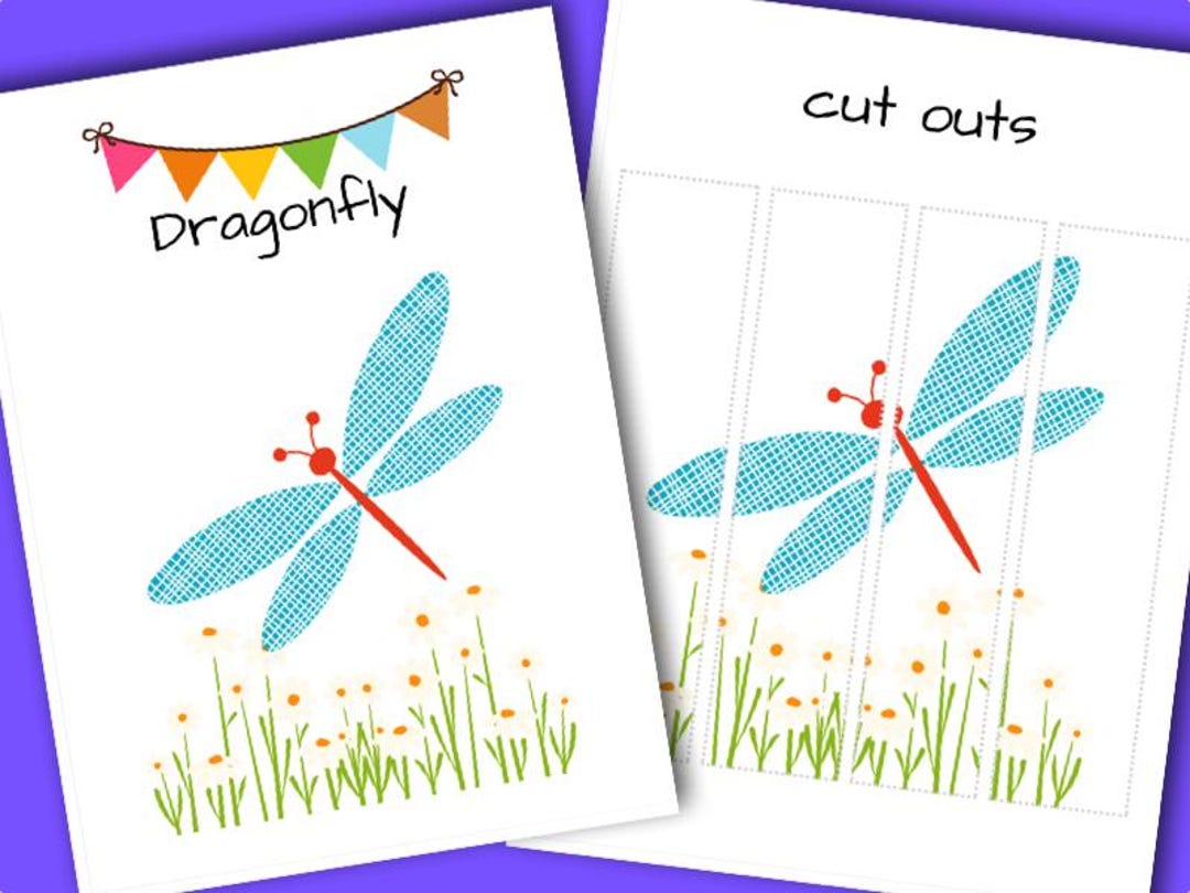 Printable Woodland Activity Sheet - Dragonfly Puzzle Educational Game ...