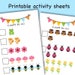 Printable Woodland Animal Activity Sheets - Count to 20, Educational ...