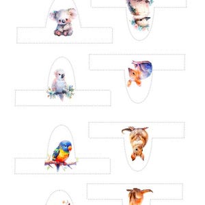Printable Australian Animals Bundle - 13 Activities - Colouring In ...