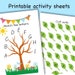 Printable Woodland Animal Activity Sheets Alphabet, Educational Game ...