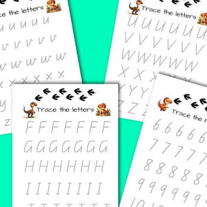 Printable Dinosaur Activity Sheets - Alphabet, Educational Game Home ...