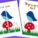 Printable Woodland Activity Sheet - Bird / Mushroom Puzzle Educational ...