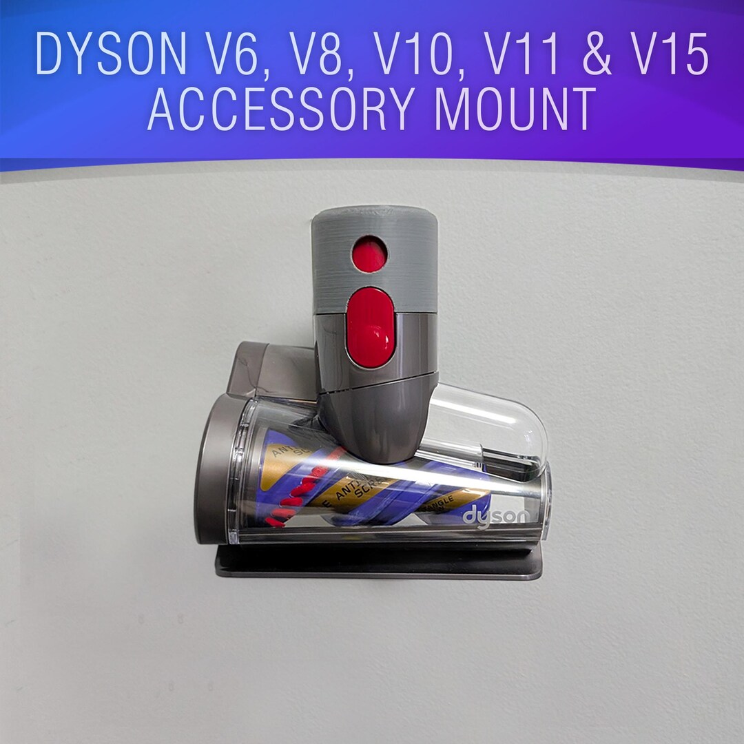 Dyson Vacuum Attachment Wall Mount (extra Deep) for Dyson V8, V10, V11 ...