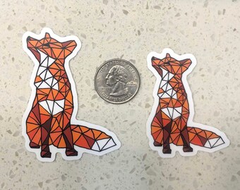 Fox Sticker Fox Laptop Decal Fox Phone Sticker Fox Decal - Etsy