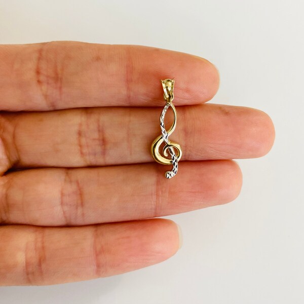 Gold Music Note - Etsy