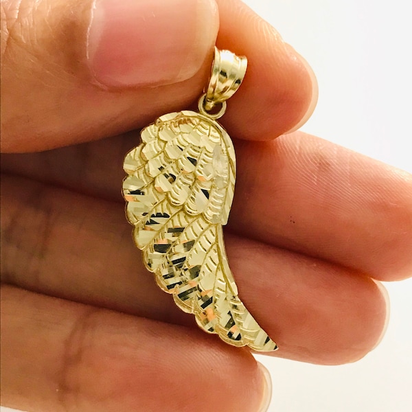 Gold Angel Wing - Etsy