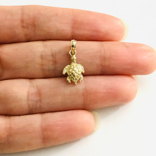 Small 10k Gold Charm - Etsy