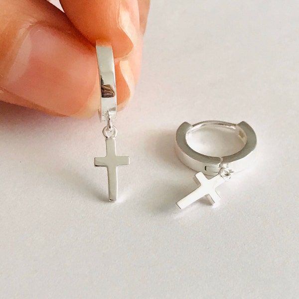 Cross Earrings - Etsy