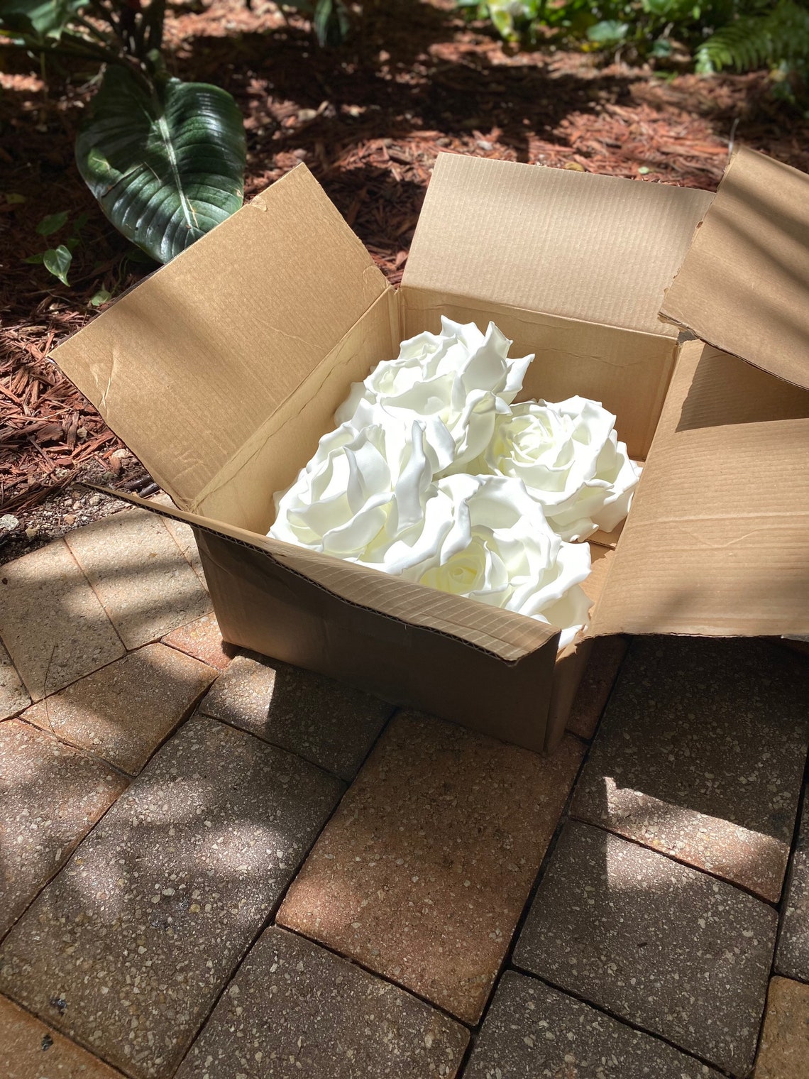 Large Flowers Made of Silk Foam foamiran for Your - Etsy