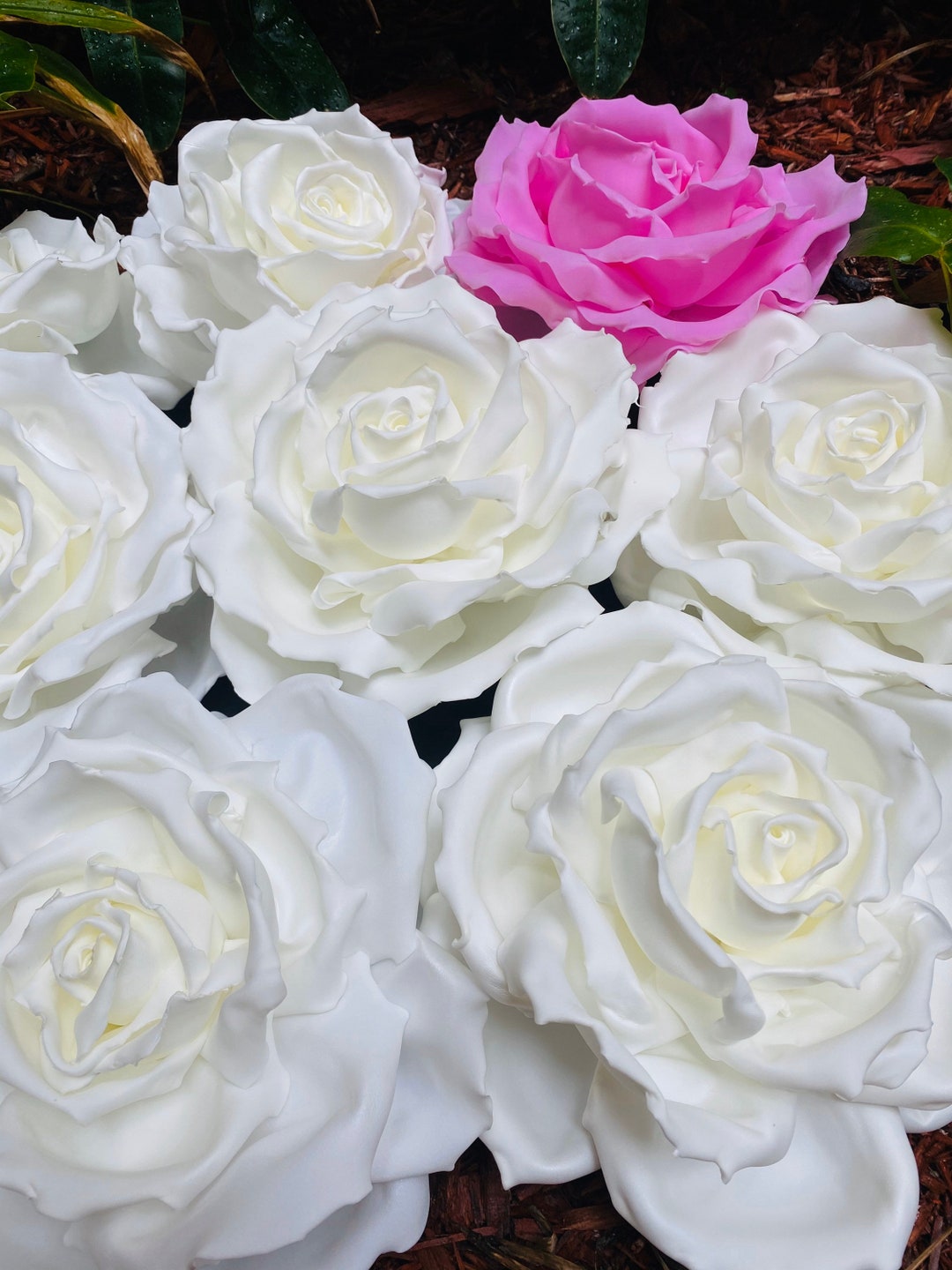 ARTIFICIAL LARGE FLOWERS for Party Decoration, Present Package, Wall ...