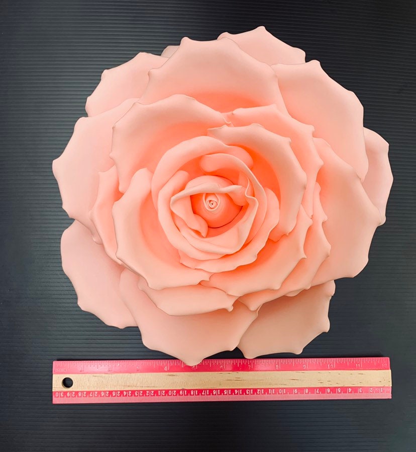 Large Flowers Made of Silk Foam foamiran for Your | Etsy